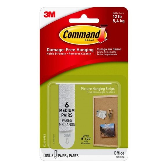 3M | Wall Decor | 3m Command Picture Hanging Strips 3 Packages Nip ...